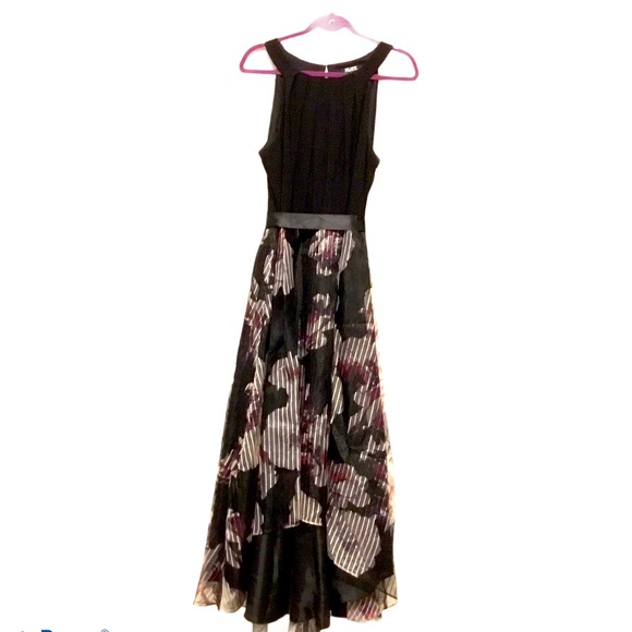 SLNY | Dresses | Slny Fashions Multi Floral Print High Low Dress 6 ...
